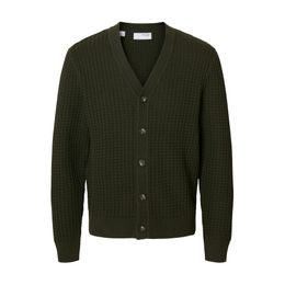 Selected Knit Cardigan 'SLHTom' male Green size S