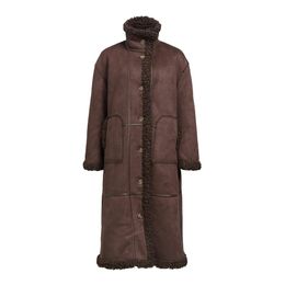 Object Winter Coat 'OBJOAKLYN' female Brown size 34