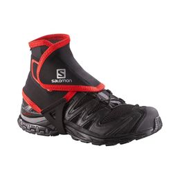 Salomon Trail Gaiters High zubehör Unisex schwarz