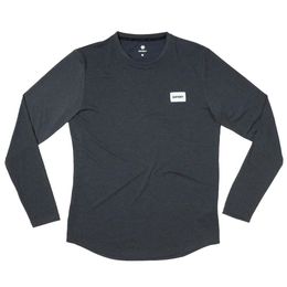 Saysky Logo Motion Longsleeve Bekleidung Herren grau
