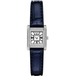Emporio Armani Uhr Damen Gr&ouml;&szlig;e One Size navy / silber / wei&szlig;