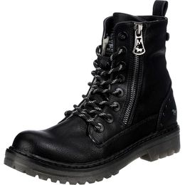 Mustang Stiefelette Damen Gr&ouml;&szlig;e 36 schwarz Winterschuhe