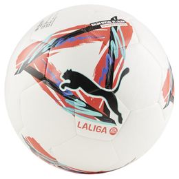 Puma Ball 'Orbita LaLiga 1' Herren Größe 3 blau / cranberry / schwarz / weiß