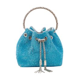 NAEMI Handtasche Damen Gr&ouml;&szlig;e One Size hellblau / silber