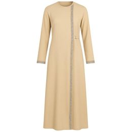Fashionshowcase Dress 'Leila-Ferace' female Beige size 4XL