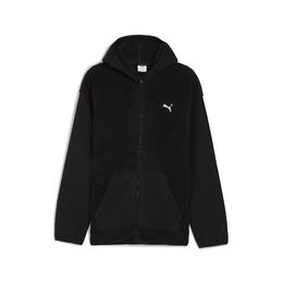 Puma Zip-Up Hoodie 'Essentials' male Black size M