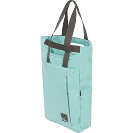Tragetasche Jack Wolfskin "EVE", Damen, grün (soft jade), Obermaterial: 100% Polyester, Taschen