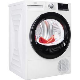 Beko Wärmepumpentrockner "B3TO82C9W", Energieeffizienz: C (A-G), weiß, B:59,8cm H:84,6cm T:60,5cm, Trockner, Multifunktionsdisplay, Topseller
