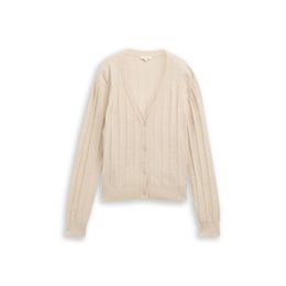 Tom Tailor Knit Cardigan female Beige size XS