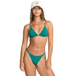 Bikini-Hose Billabong "Sol Searcher Maya", Damen, Gr. XL, US-Größen, grün (evergrün), 86% Polyamid, 14% Elasthan, Badehosen
