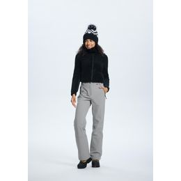 Skihose Icepeak "Icepeak FRECHEN", Damen, Gr. 36, N-Gr, grau, Obermaterial: 97% Polyester, 3% Elasthan. Futter: 100% Polyamid, Hosen
