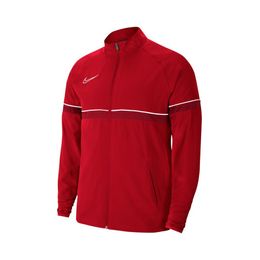 Nike Sportjacke 'Academy 21' Jungen Größe 134 dunkelrot / weiß