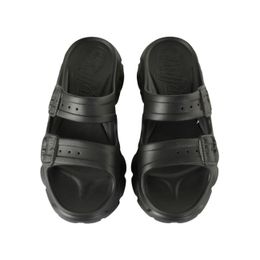 Sandale Buffalo "Buffalo Damen Buffalo Cld Ari Slide Vegan Foam", Damen, Gr. 40, schwarz, Kunstfaser, unifarben, Schuhe Sandale