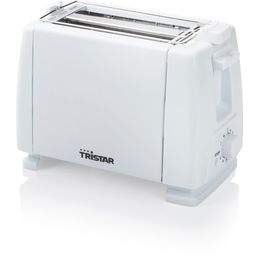 Tristar Toaster mit 6 Stufen inklusive Brötchenaufsatz weiß 650 W Standard - Kochgeräte & sonstiges