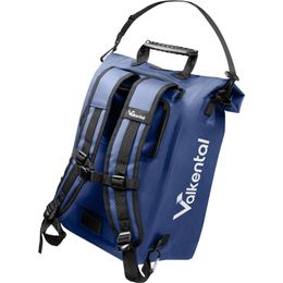 Valkental ValkOne 3-in-1 Fahrradtasche 25 Liter blau - Tagesrucks&auml;cke & Wanderrucks&auml;cke