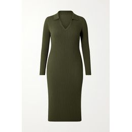 Shape Of You Knitted dress female Green size 42