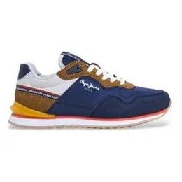 Pepe Jeans f&uuml;r Jungen. PBS40013 London Jump Schuhe navy (39), Wohnung, Schn&uuml;rsenkel, L&auml;ssig, Marine, Kinderbekleidung