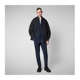 Save the Duck f&uuml;r Herren. DF1643M-RETY20 Tulio Jacke navy (XL), L&auml;ssig, Nylon, Langarm