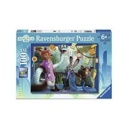 Ravensburger Kinderpuzzle - Zur&uuml;ck in Zoomania 100 Teile