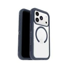 Otterbox Defender Pro XT, Handyh&uuml;lle transparent/blau, iPhone 17 Pro, MagSafe