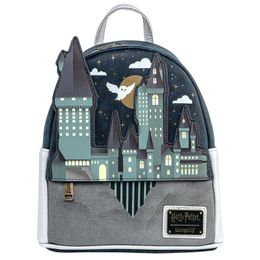 Harry Potter Loungefly - Hogwarts Mini-Rucksack multicolor HPBK0121