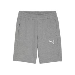 Puma Sportshorts 'TeamGOAL' Damen Gr&ouml;&szlig;e L graumeliert / wei&szlig;