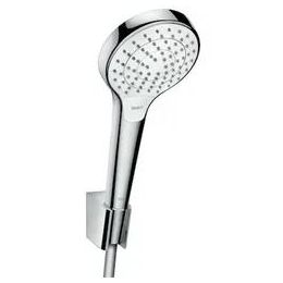 Hansgrohe Croma Select Duschkopf mit Schlauch Wei&szlig;/Chrom 26421400