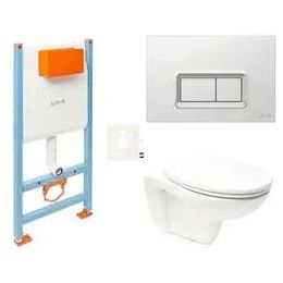 Vitra Normus H&auml;nge-WC Set f&uuml;r Trockenbau / Vorwandinstallation SIKOVSNOR54680