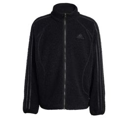 adidas originals Fleecejacke 'Teamgeist' Herren Gr&ouml;&szlig;e XS schwarz