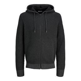 Jack & Jones Plus Jack & Jones Plus Strickjacke Herren Gr&ouml;&szlig;e 6XL schwarzmeliert