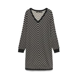 Vero Moda Curve Kleid 'VMCCapricorn' Damen Gr&ouml;&szlig;e XL schwarz / wei&szlig;
