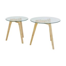 M&ouml;bel Kraft Beistelltische 2er-Set holzfarben &raquo; M&ouml;bel Kraft