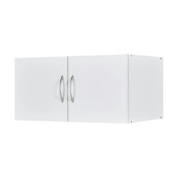 M&ouml;bel Kraft Aufsatz 2-t&uuml;rig wei&szlig; Ma&szlig;e (cm): B: 80 H: 40 T: 54.0 &raquo; M&ouml;bel Kraft
