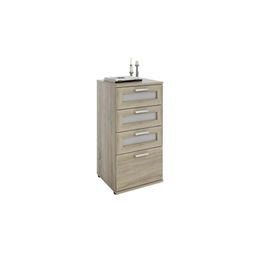 M&ouml;bel Kraft Kommode holzfarben Ma&szlig;e (cm): B: 40 H: 79 T: 38.0 &raquo; M&ouml;bel Kraft