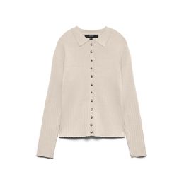 V&eacute;ro Moda Vero Moda Strickjacke 'VMSiri' Damen Gr&ouml;&szlig;e L wei&szlig;
