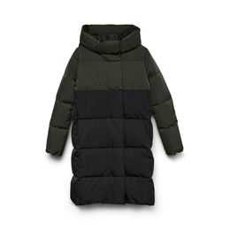 V&eacute;ro Moda Vero Moda Mantel 'VMStello' Damen Gr&ouml;&szlig;e L oliv / schwarz Wintermantel