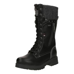 Mustang Schn&uuml;rstiefel Damen Gr&ouml;&szlig;e 44 schwarz Winterschuhe