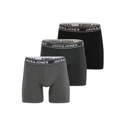 Jack & Jones Plus Jack & Jones Plus Boxershorts 'JACBLACK FRIDAY' Herren Gr&ouml;&szlig;e 6XL dunkelgrau / graumeliert / schwarz