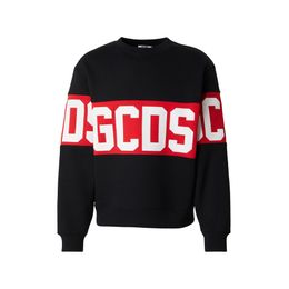 Gcds Sweatshirt Herren Gr&ouml;&szlig;e M rot / schwarz / wei&szlig;