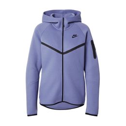 Nike Sportswear Sweatjacke 'TECH FLEECE 2' Damen Gr&ouml;&szlig;e S blue denim / schwarz
