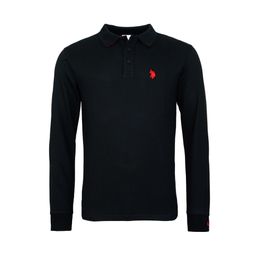 U.S. Polo Assn. Shirt Herren Gr&ouml;&szlig;e M rot / schwarz