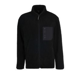 South Beach Fleecejacke Herren Gr&ouml;&szlig;e L schwarz