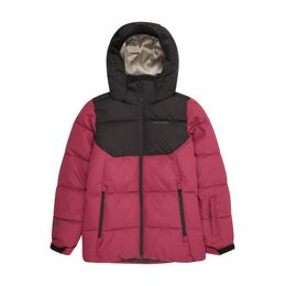 Icepeak Sportjacke 'LORIS' M&auml;dchen Gr&ouml;&szlig;e 122 grenadine / schwarz