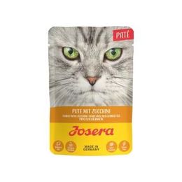 Josera Nassfutter Katze, Adult, Pat&eacute;, Pute mit Zucchini 16x85 g