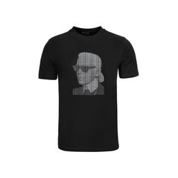 K by KARL LAGERFELD Karl Lagerfeld T-Shirt Herren Gr&ouml;&szlig;e L hellgrau / dunkelgrau / schwarz