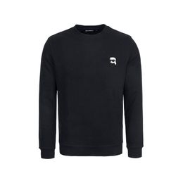 K by KARL LAGERFELD Karl Lagerfeld Sweatshirt Herren Gr&ouml;&szlig;e L dunkelblau / wei&szlig;