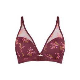 Lingadore BH Damen Gr&ouml;&szlig;e 80 pastellorange / pink / bordeaux