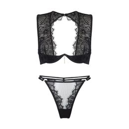 Lingadore W&auml;sche-Set Damen Gr&ouml;&szlig;e 75 schwarz