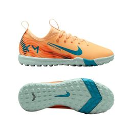 Nike Jr Air Zoom Mercurial Vapor XVI Academy TF Kylian Mbappe Signature Kids Orange F801, Größe 35, Kinder, Kinder - 11teamsports