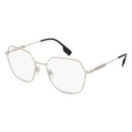 Burberry BE1381 Brille Damen | Fassung: Vollrand, Quadratisch, Silber